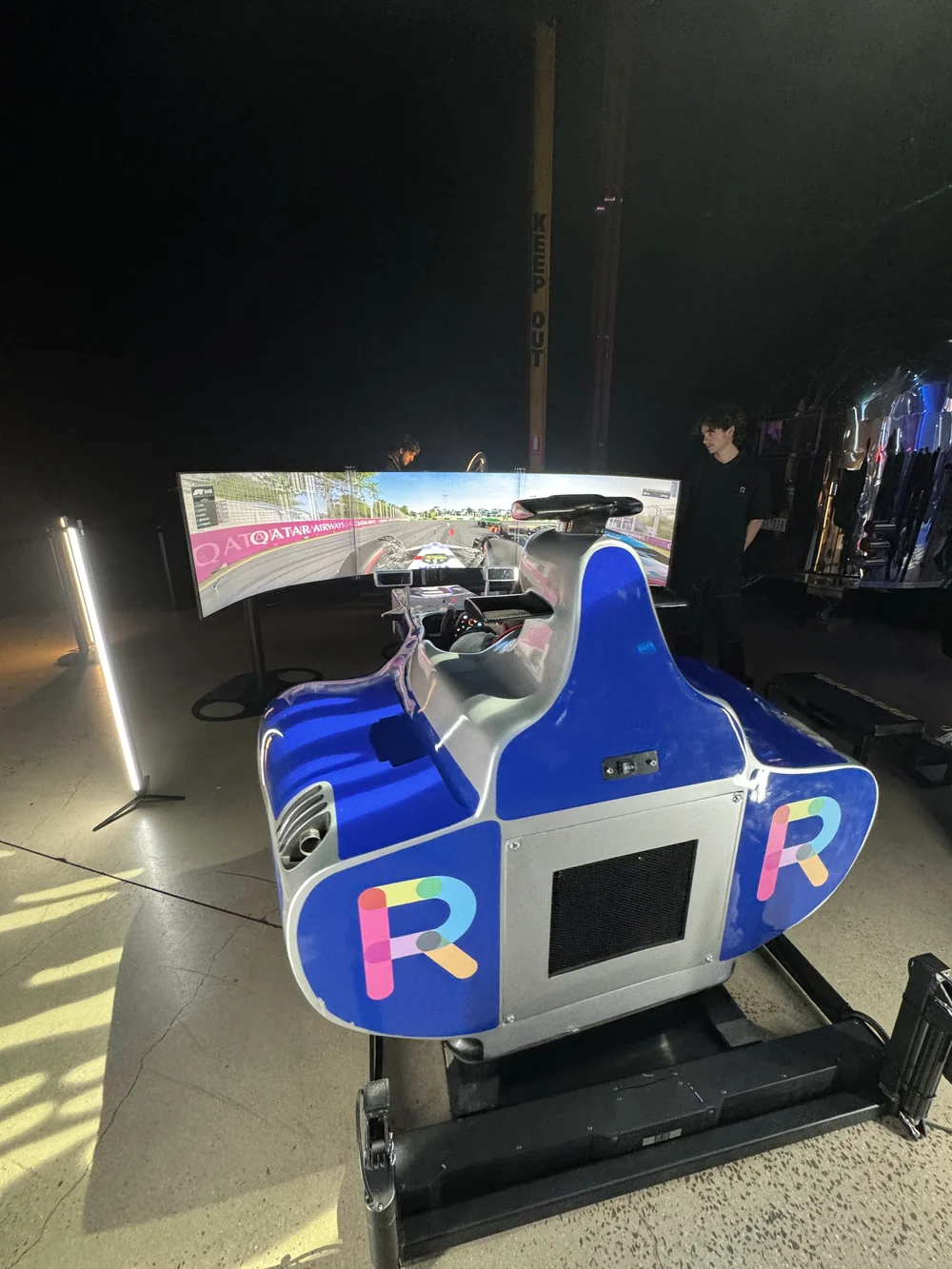 F1 Motion Simulator — Rentertainment
