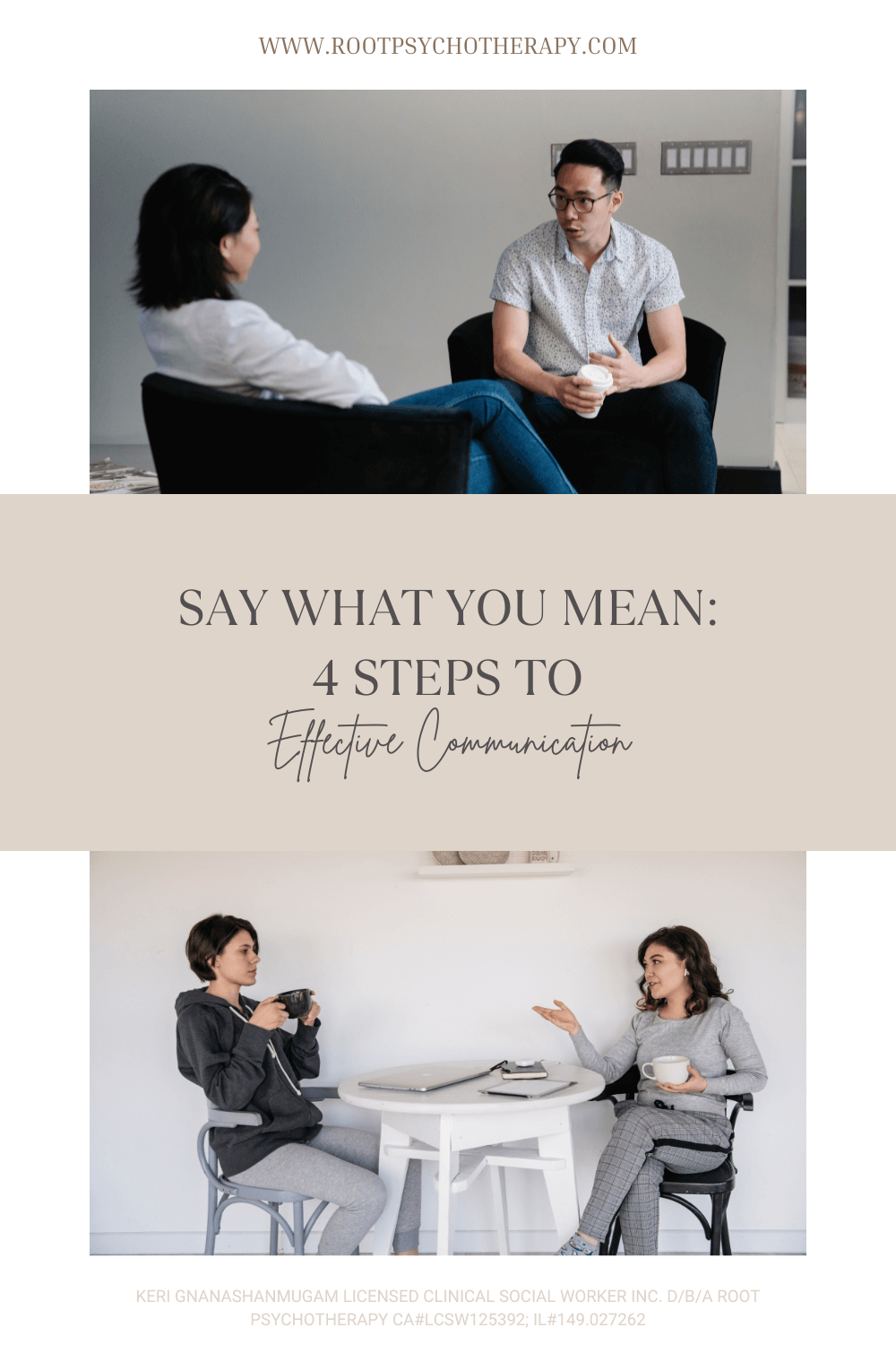 Say What You Mean: 4 Steps to Healing Trauma & Improving Relationships