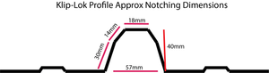 Trimdek Roof Notching Tool — EERA Roofing Tools