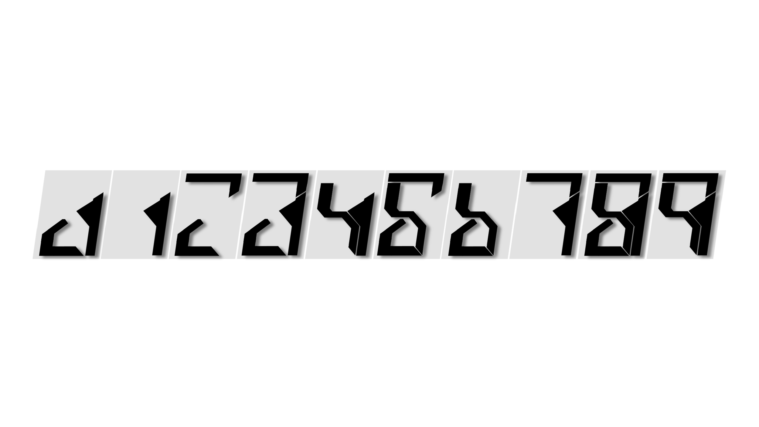 Two Novel(ish) Segmented Display Designs — Uncorrelated Contents