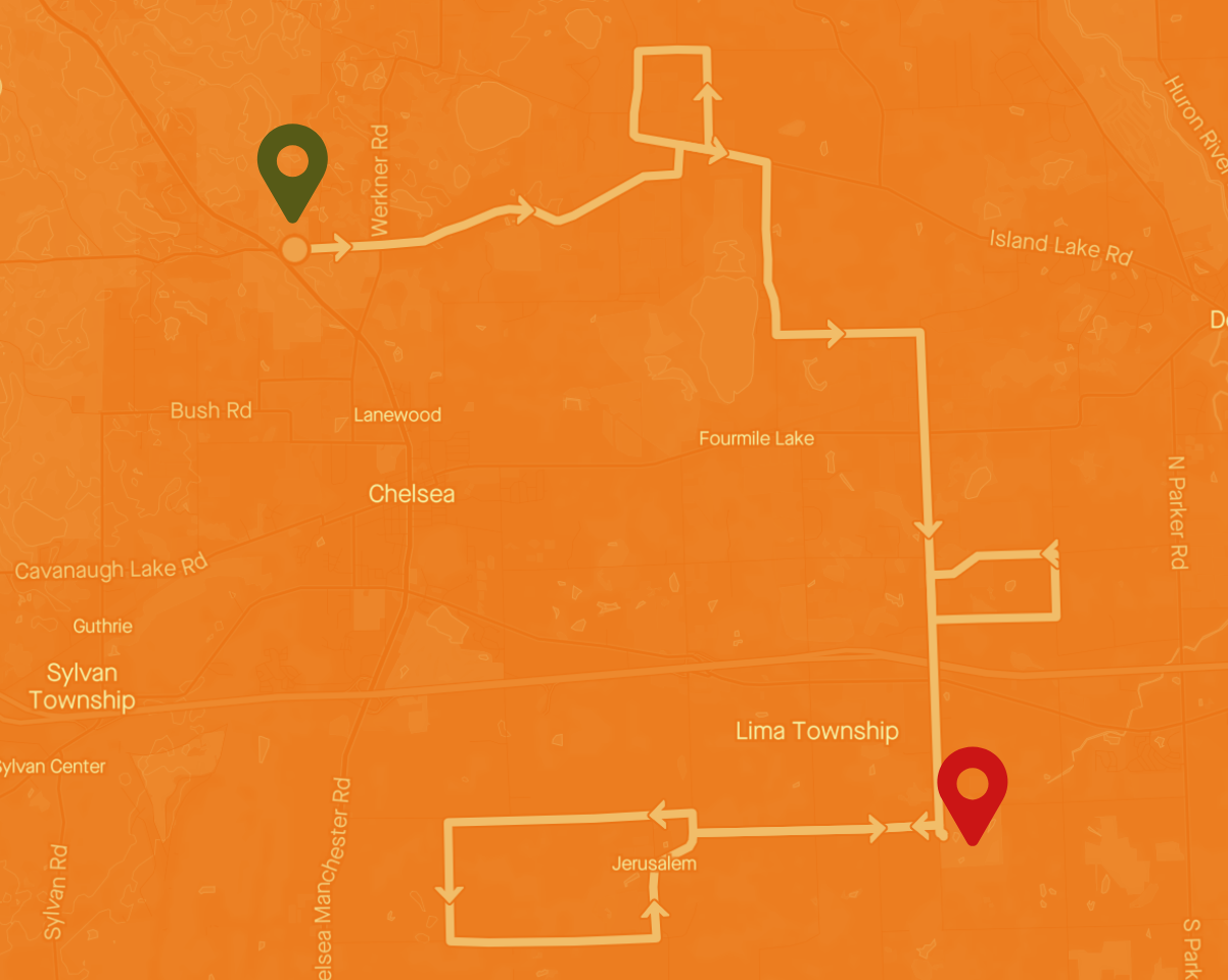 THE COURSE — FOXHOLE RELAY