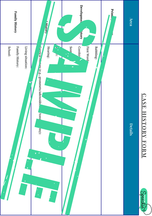 Assessment Cheat Sheets — Teach Me Speechie