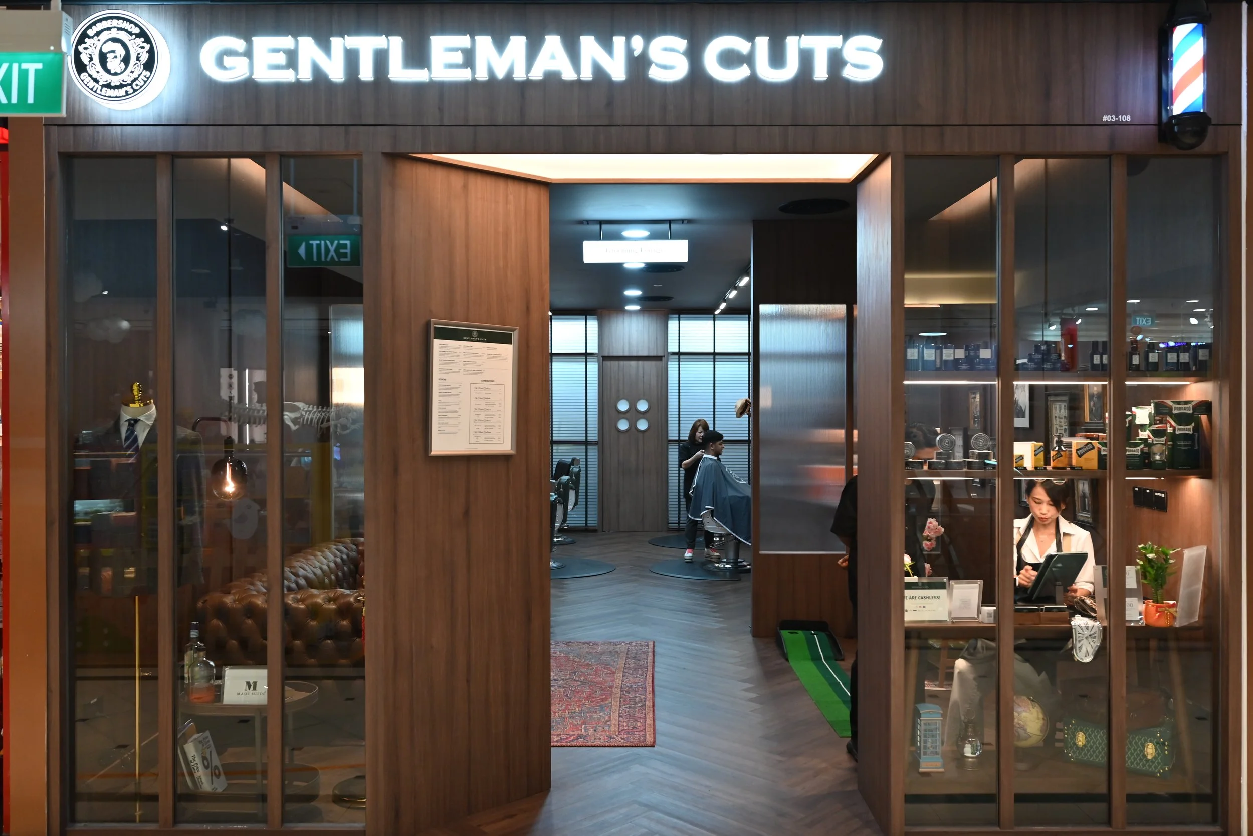 Premium Barbershop Singapore | Gentleman's Cuts — Tanglin Mall, Marina ...