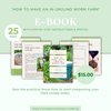 How to Make an In-ground Worm Farm E-book — Reconnect to Nature
