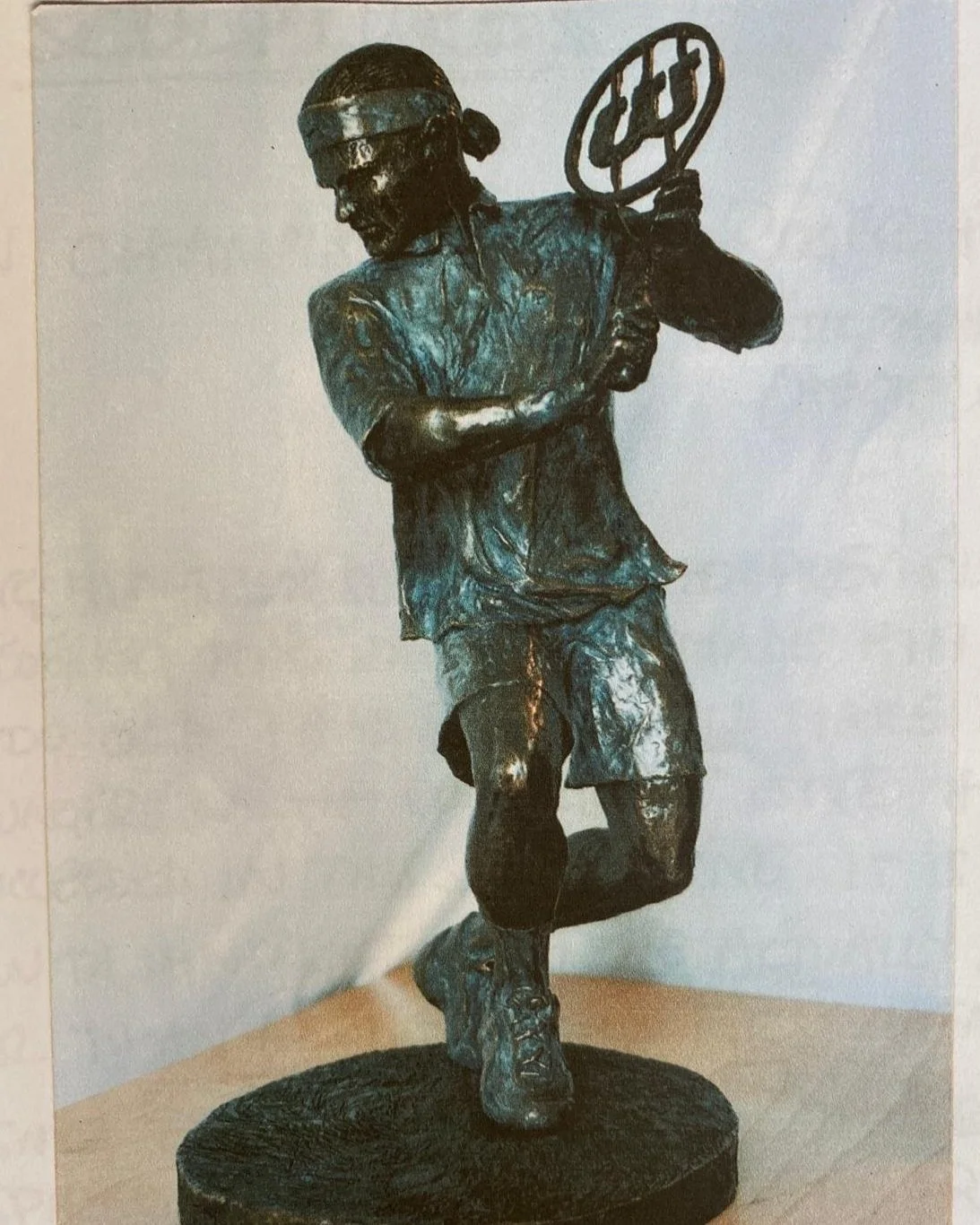 Tennis Sculptures — Louise Simson Sculptures