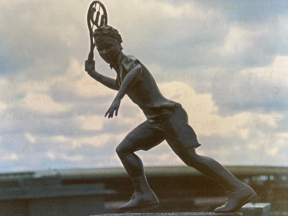 Tennis Sculptures — Louise Simson Sculptures