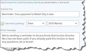 How to Automate Email Reminders for Overdue Customers in QBO — JR ...