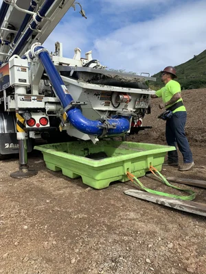 The Perrin Pan — Concrete Washout Systems of Hawai'i
