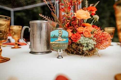 The Little Details That Make Your Wedding Shine: Table Numbers ...