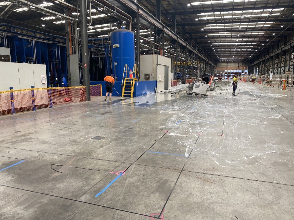 Fenner Dunlop Concrete detailed — Grid Construction