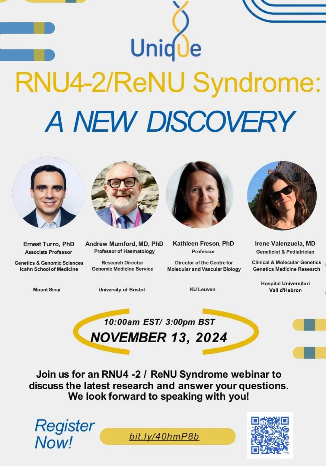 Q&A with Ernest Turro, Andrew Mumford, Kathleen Freson, and Irene ...