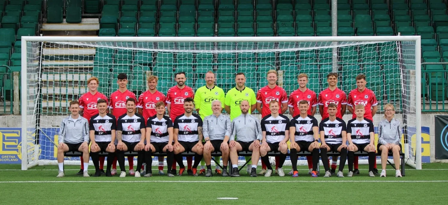 Players and Coaching staff — Gretna FC 2008