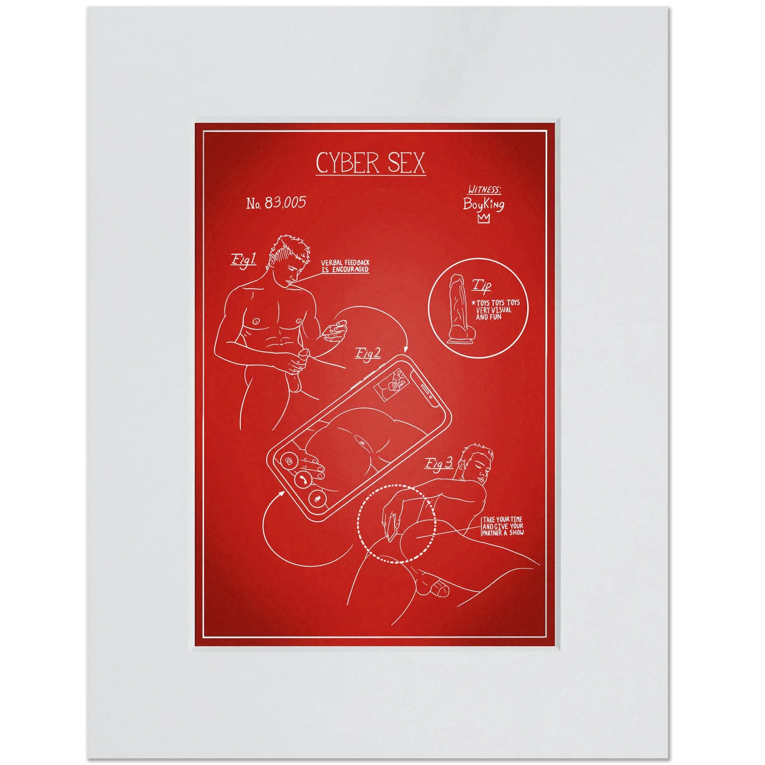 DICK PRINT - POSTER — BOYKINGDOM