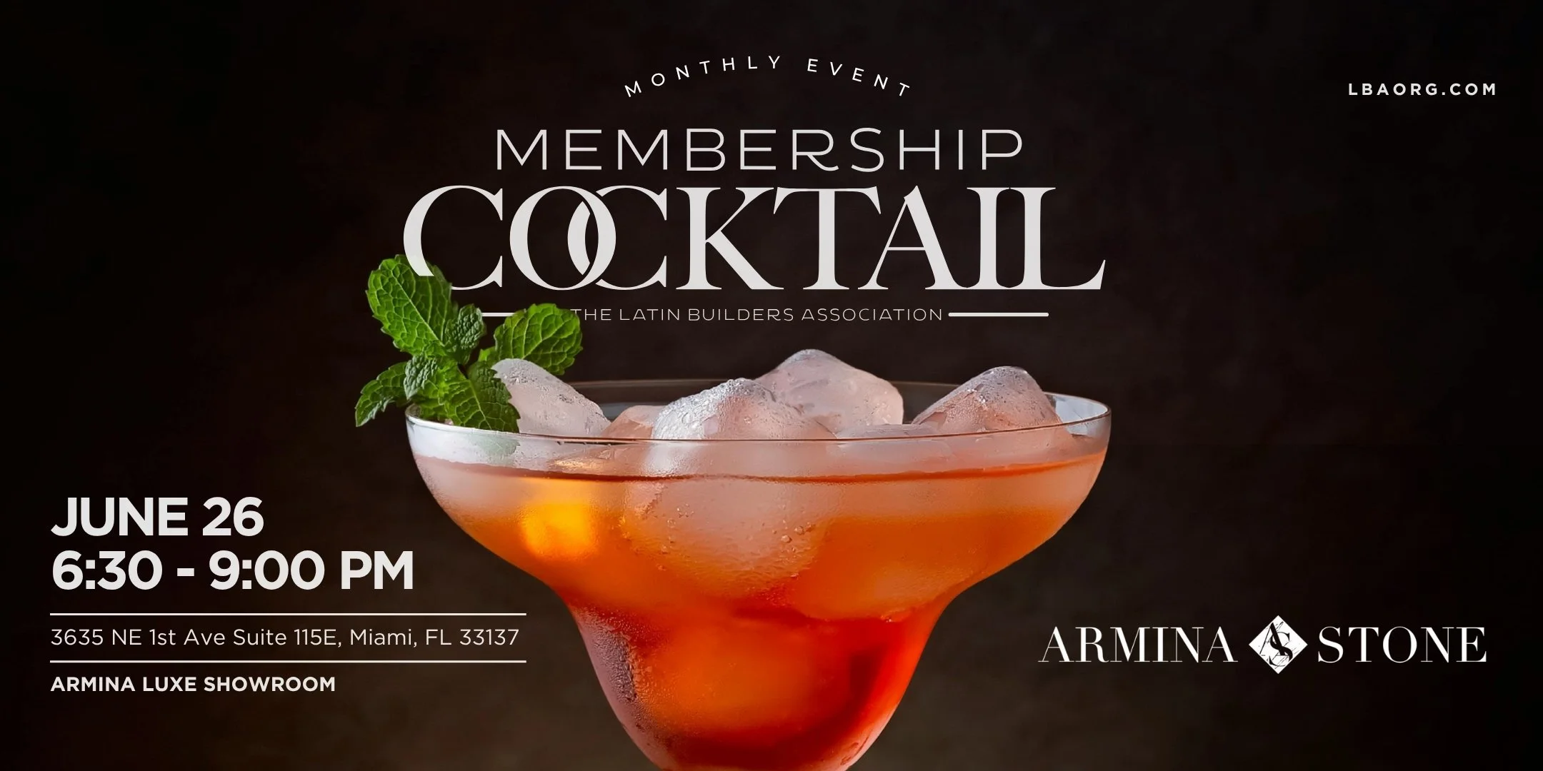 Membership Cocktail — Latin Builders Association