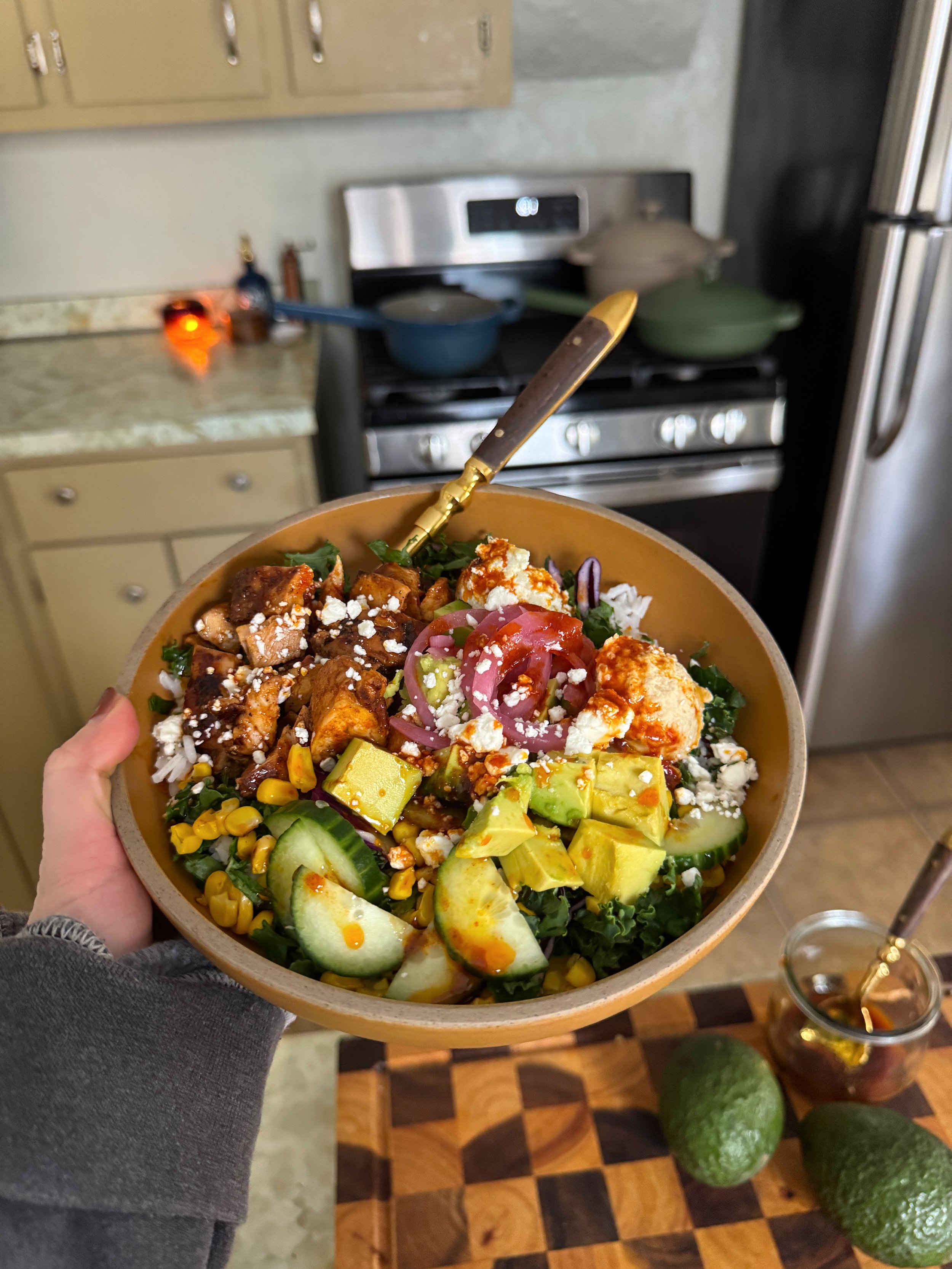 Harissa Avocado Bowl (Cava Copycat) — Soko's Kitchen