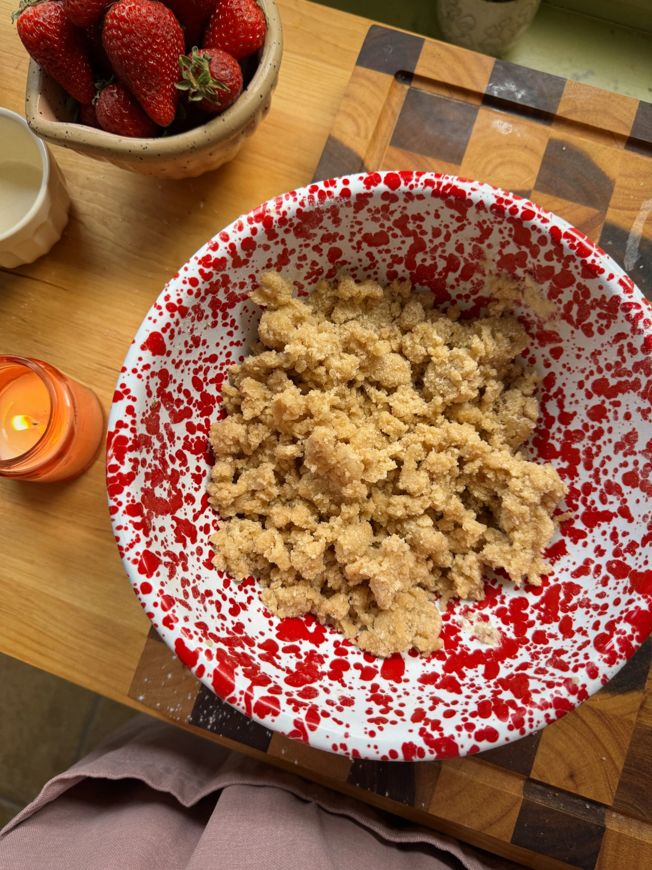 Easy Strawberry Coffee Cake — Soko's Kitchen