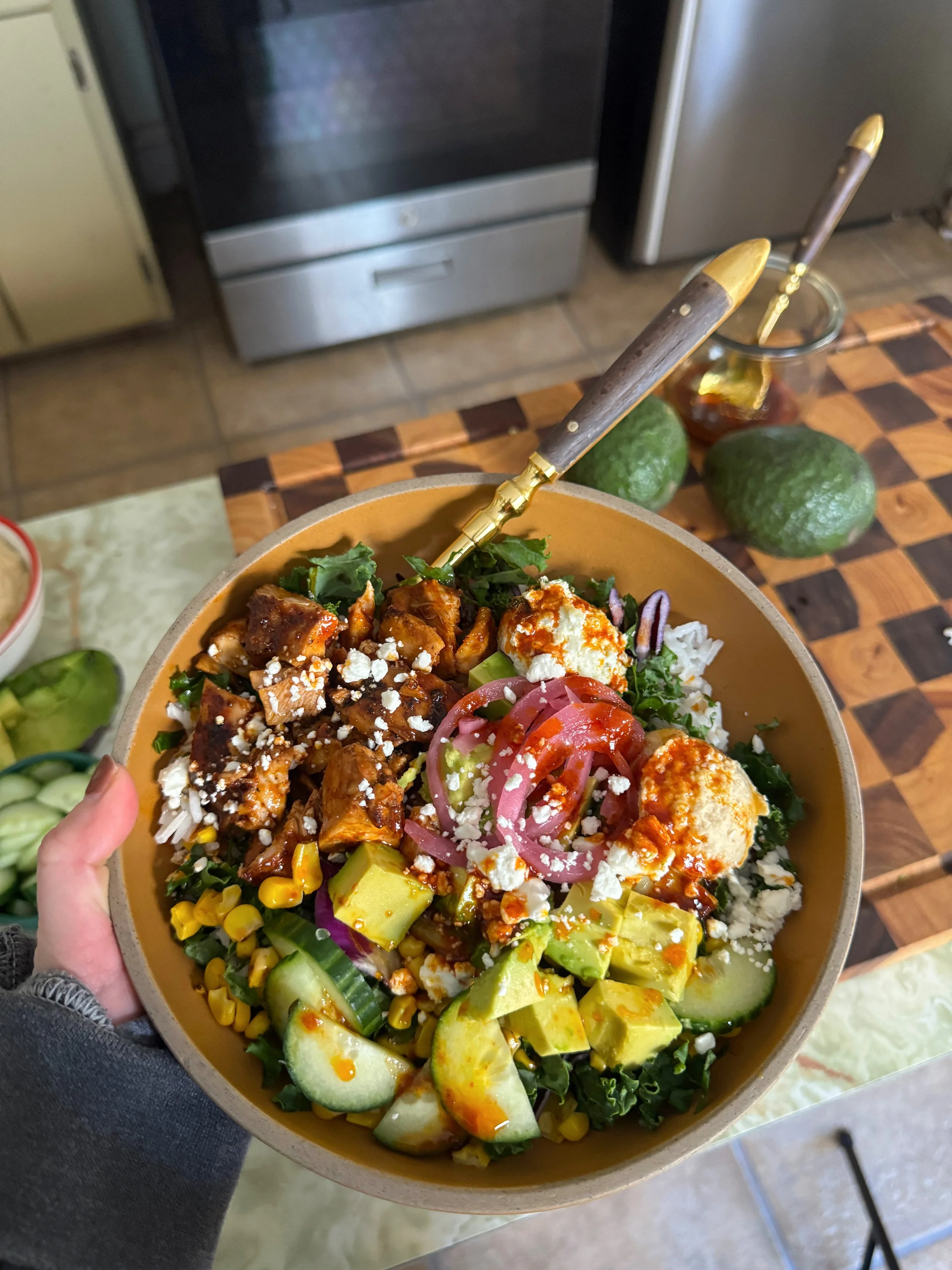 Harissa Avocado Bowl (Cava Copycat) — Soko's Kitchen
