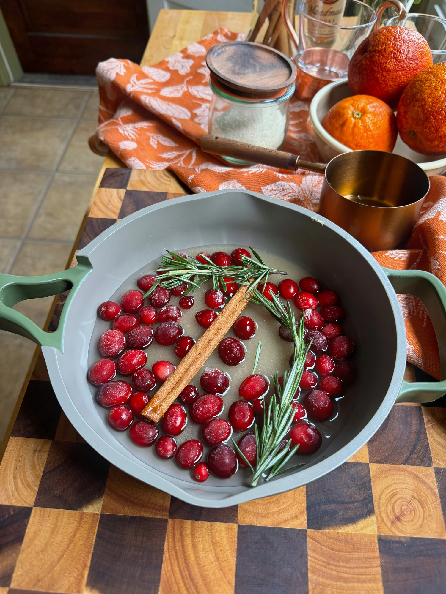 Festive Thanksgiving Mule — Soko's Kitchen