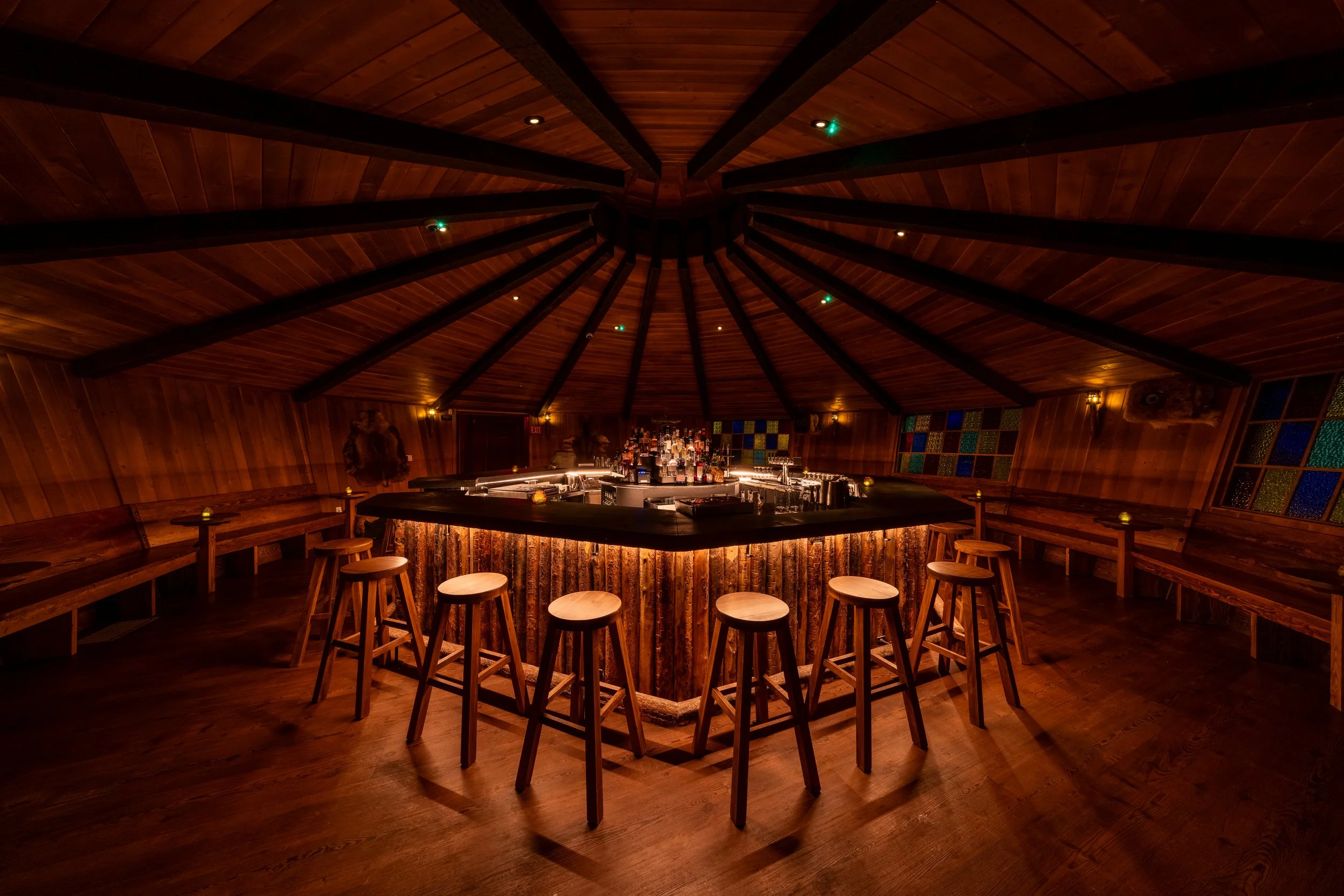 Viking Mike's Alpine Yurt Bar