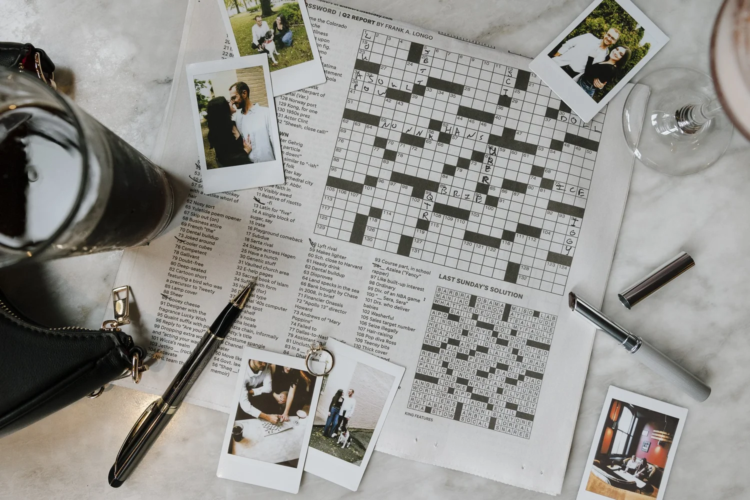 Julie + Josh's Engagement at Wise Guys — Julia Hunter Photography