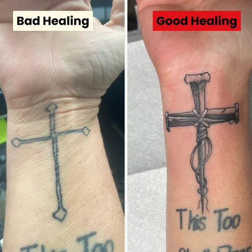 How to Clean a Tattoo: Guide to Proper Aftercare | Burned Hearts Tattoo
