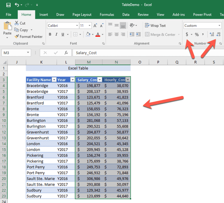 How To Create Tables in Excel: 5 Simple Steps — Steve Young Creative