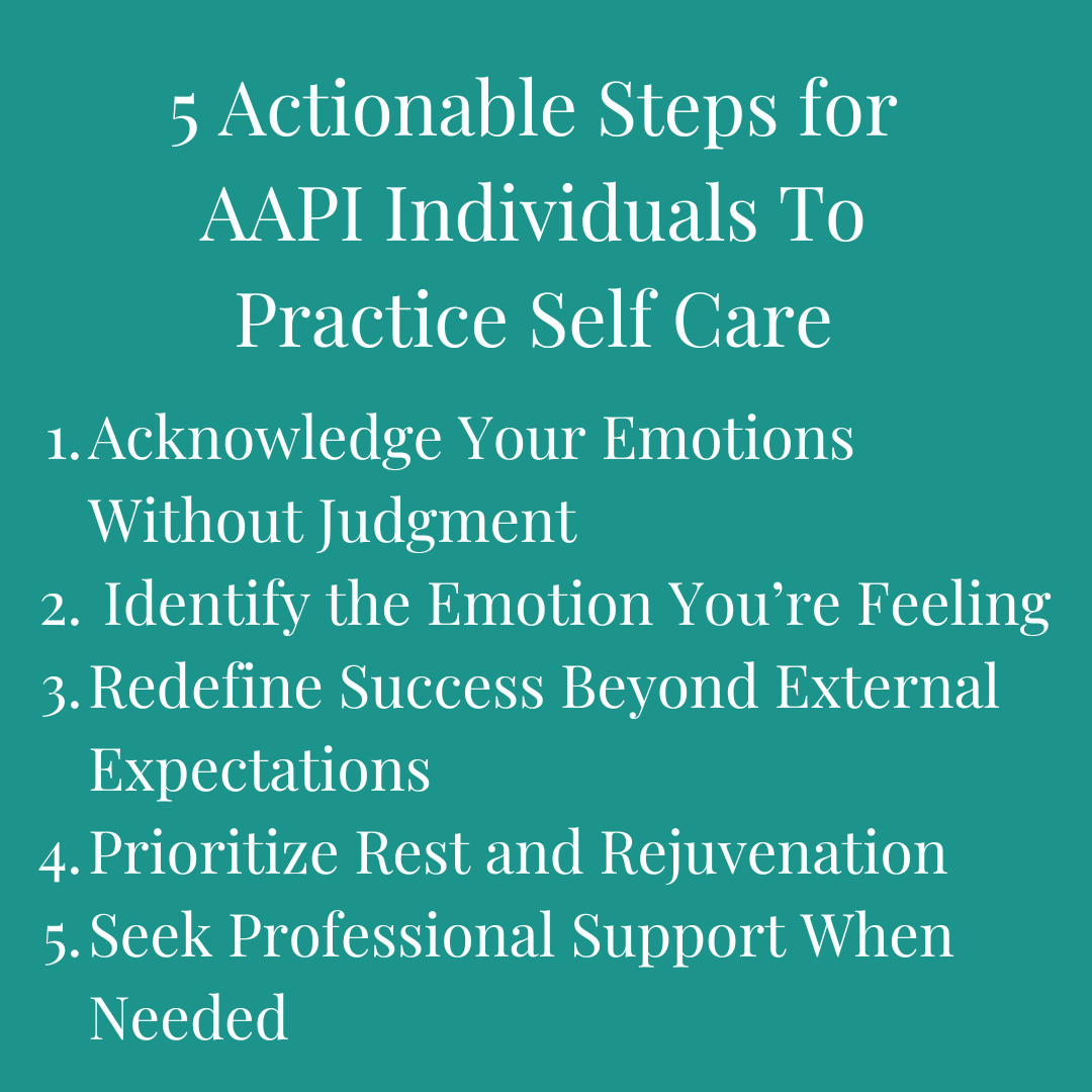 5 Steps to Self-Compassion for AAPI Individuals — Dear Therapy
