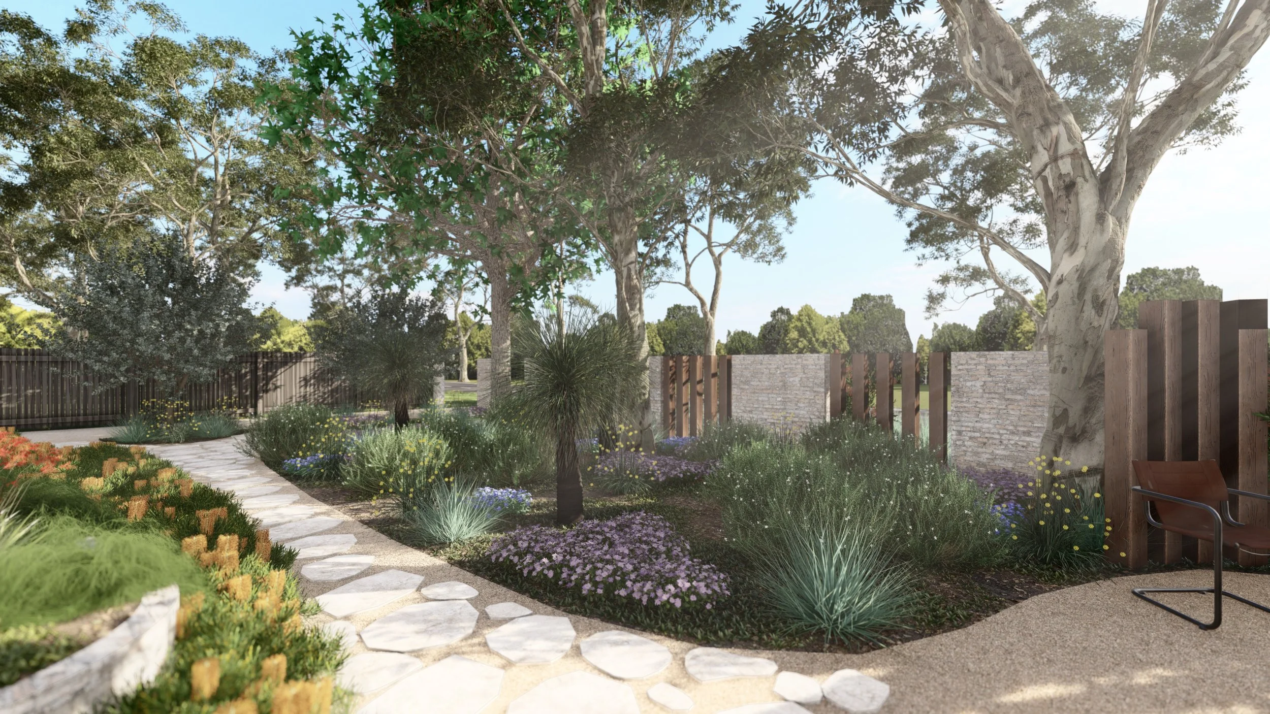 Sustainable Native Landscape Design - Native Garden Design - Australian ...