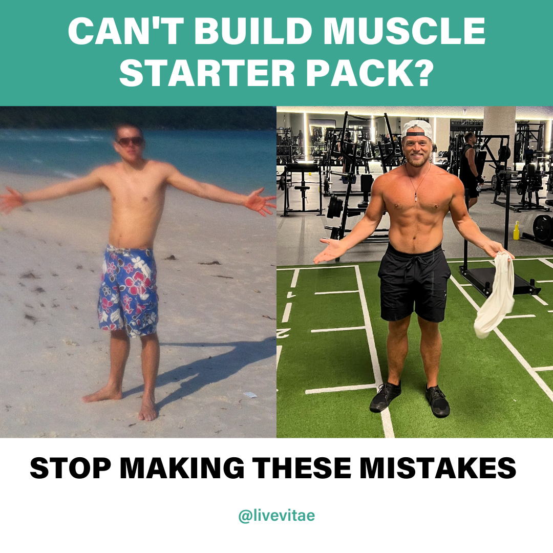 Top 7 Reason Why You Can't Build Muscle - Live Vitae