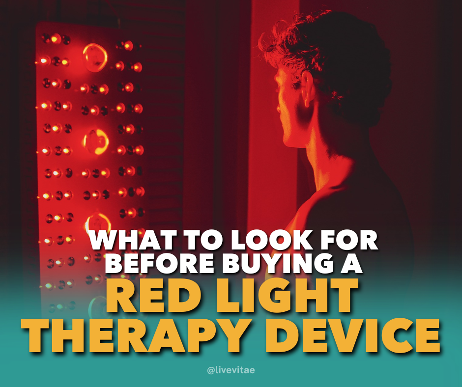 Red Light Therapy Devices: What to Look for Before Buying - Live Vitae