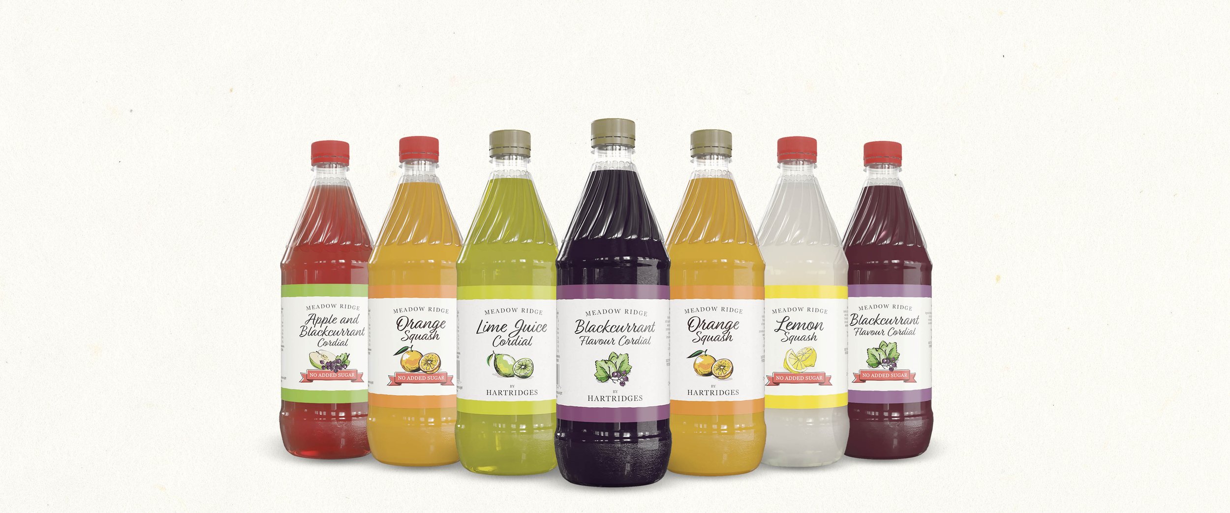 Meadow Ridge Cordials by Hartridges