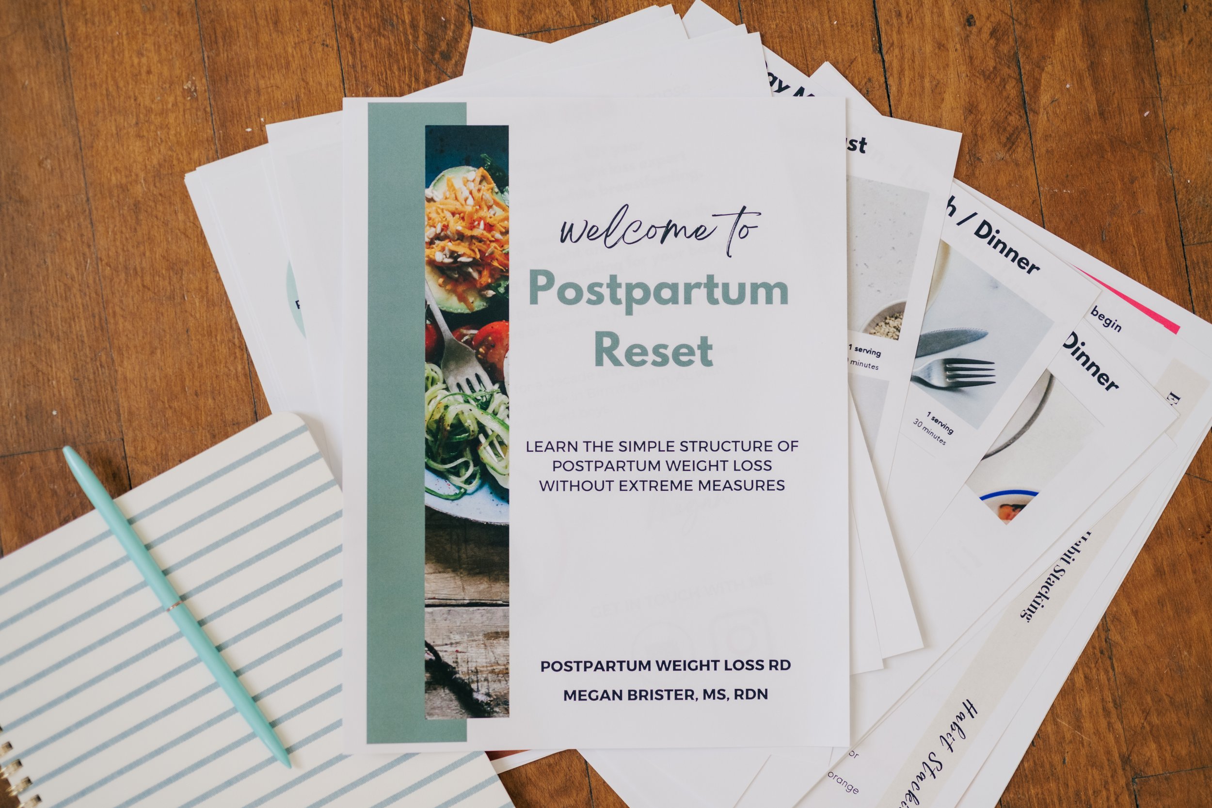 Postpartum Weight Loss Made Simple | Megan Brister