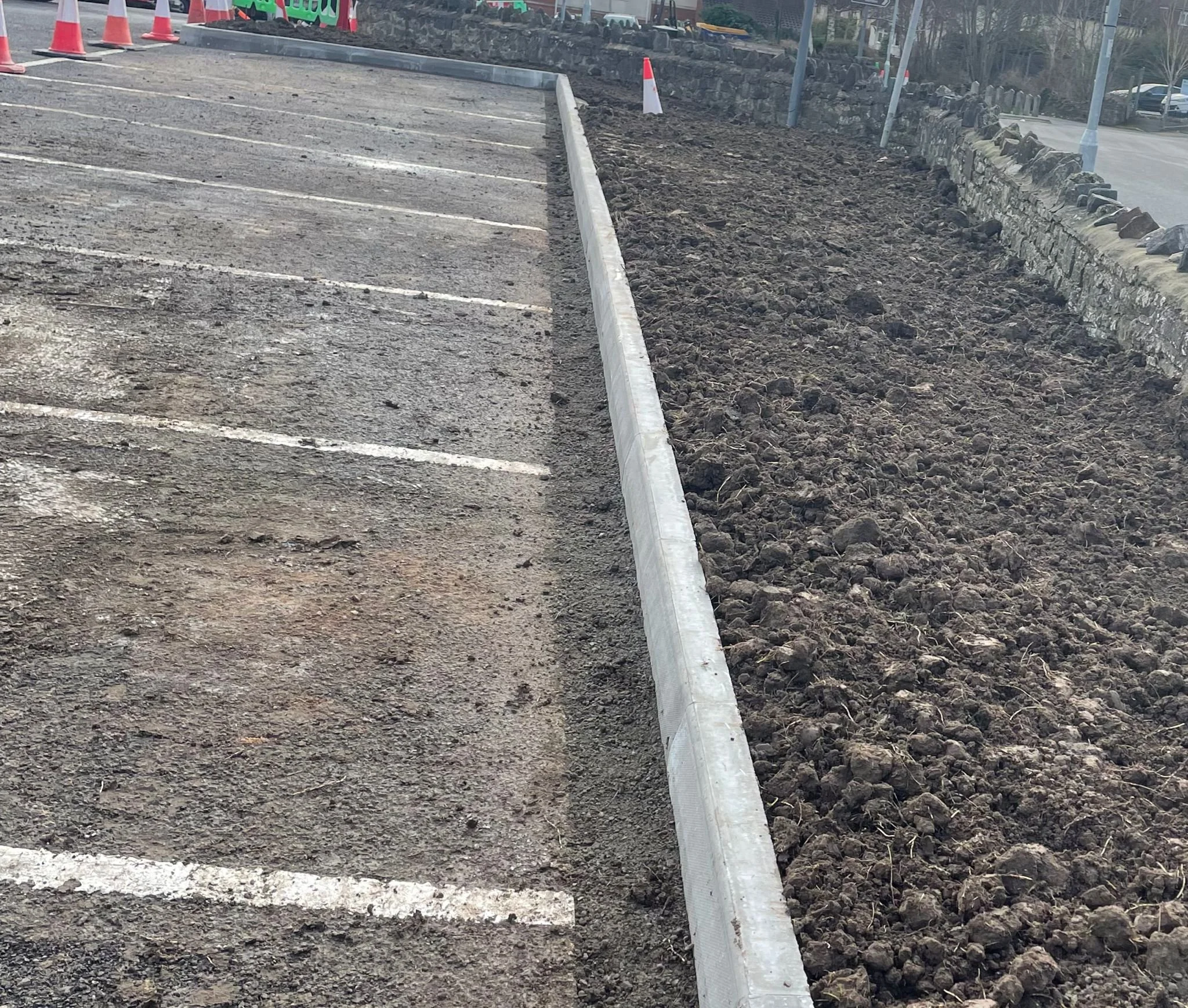 Kerbing Services — Paving Fields