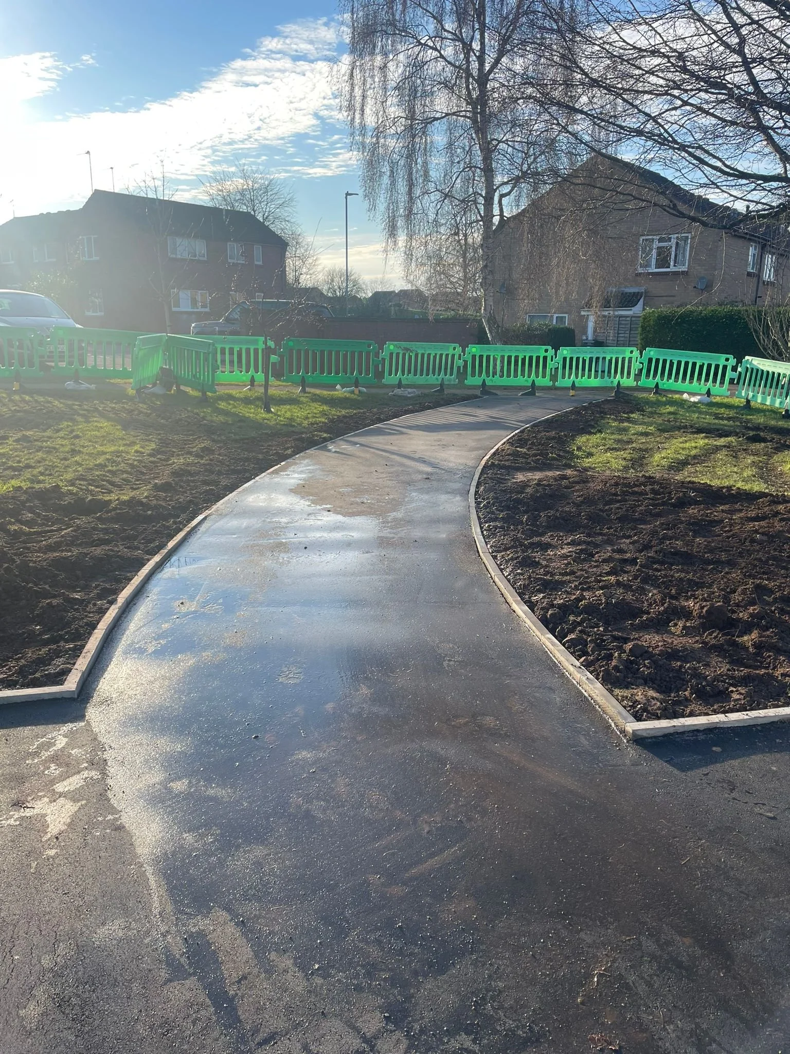Kerbing Services — Paving Fields
