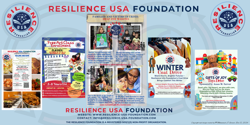 Resilience USA Foundation | Empower Communities Now