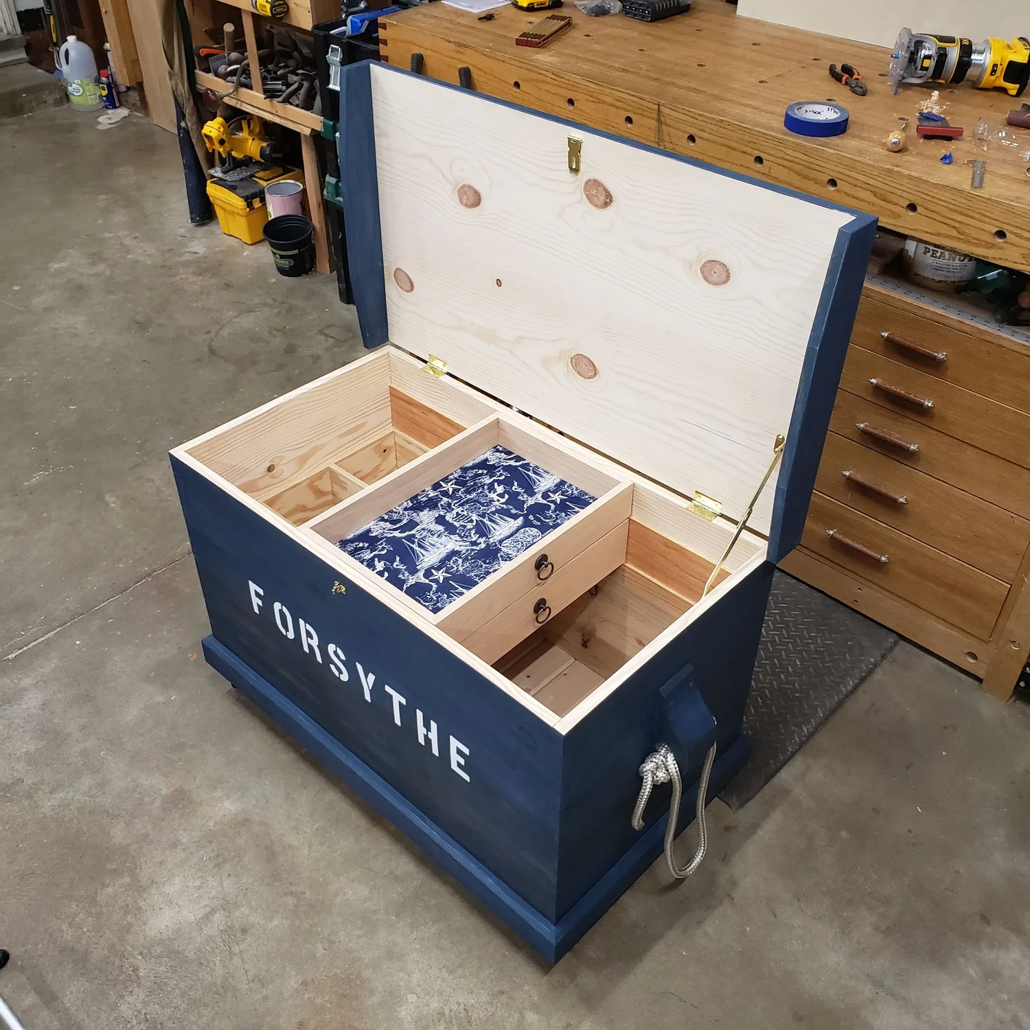 Sea Chest — Forsythe Fine Woodworking
