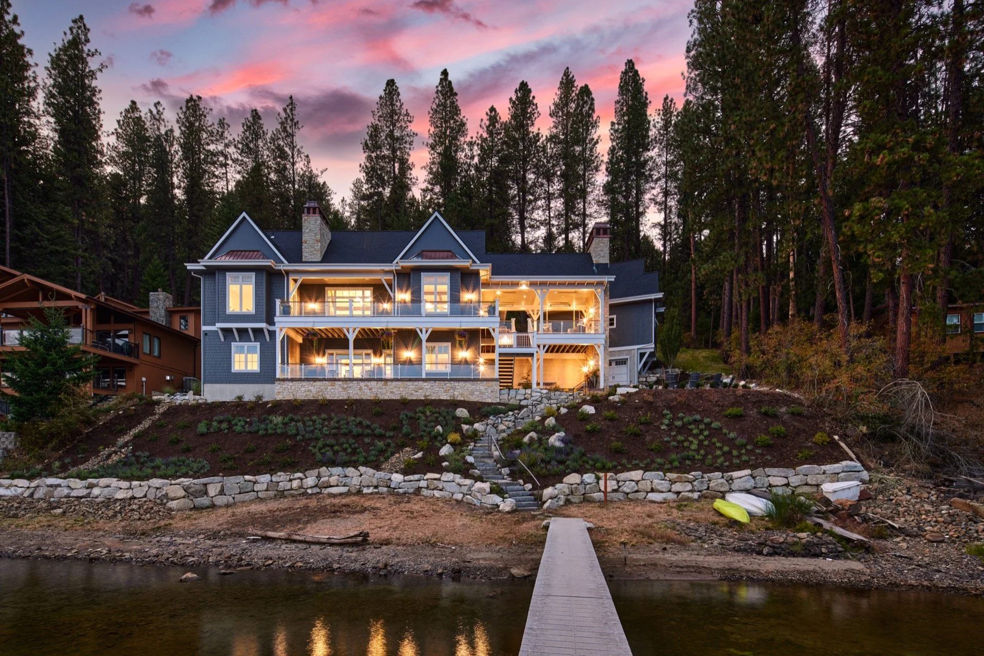 Coeur d'Alene Lake House | Luxury Residential Design — Lexi Westergard ...