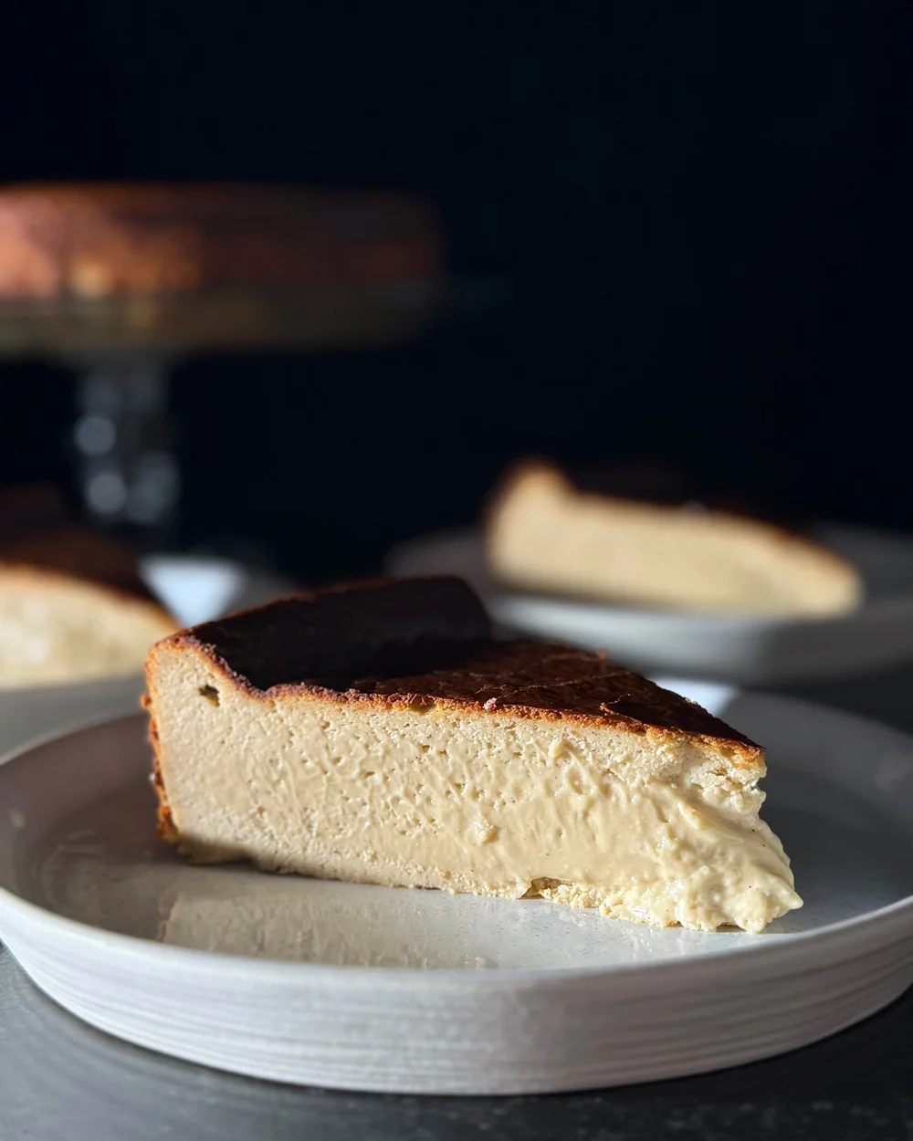 EARL GREY BASQUE CHEESECAKE — main export