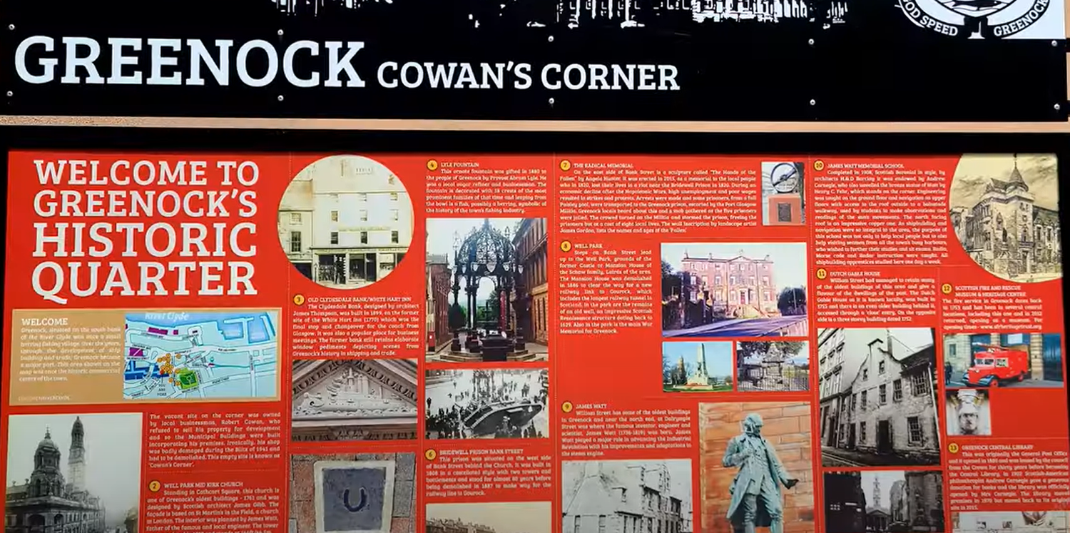 Greenock Cruse Port Guide — The Port Lowdown