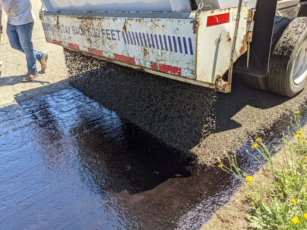 Driveway Chip Seals in Central Texas — AccuStripe Paving and Asphalt ...