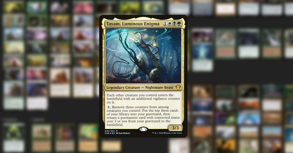 Tayam — Learn cEDH