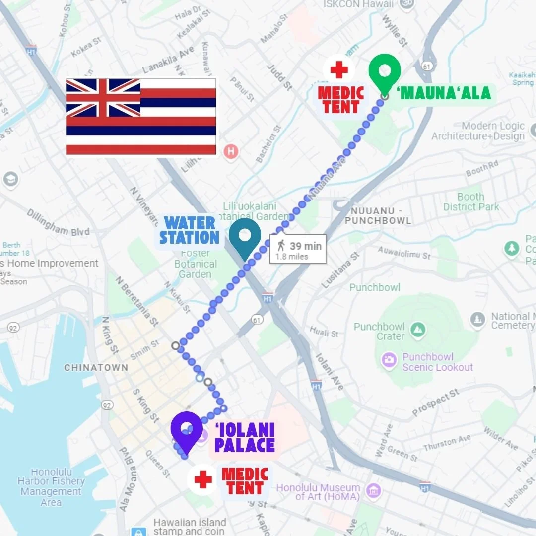 'Onipa'a Peace March | Join the Peace March Today — Ka Lāhui Hawaiʻi