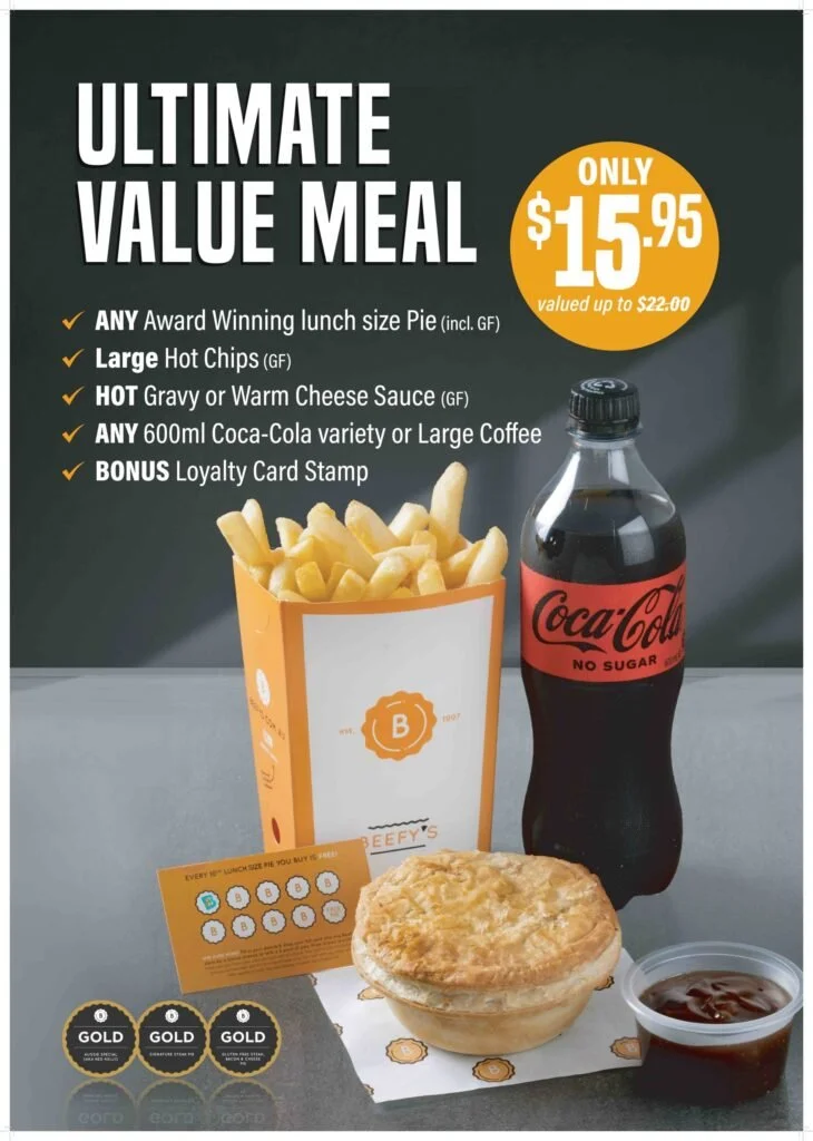 In-Store Menu | Discover Our Delicious Pies – Visit Now — Beefy's