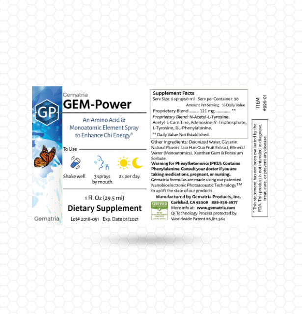 Store — GEMATRIA science backed supplements.