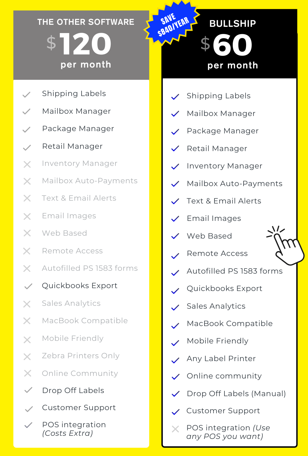 Bullship FAQ | Pack-and-Ship Software Questions Answered — Bullship