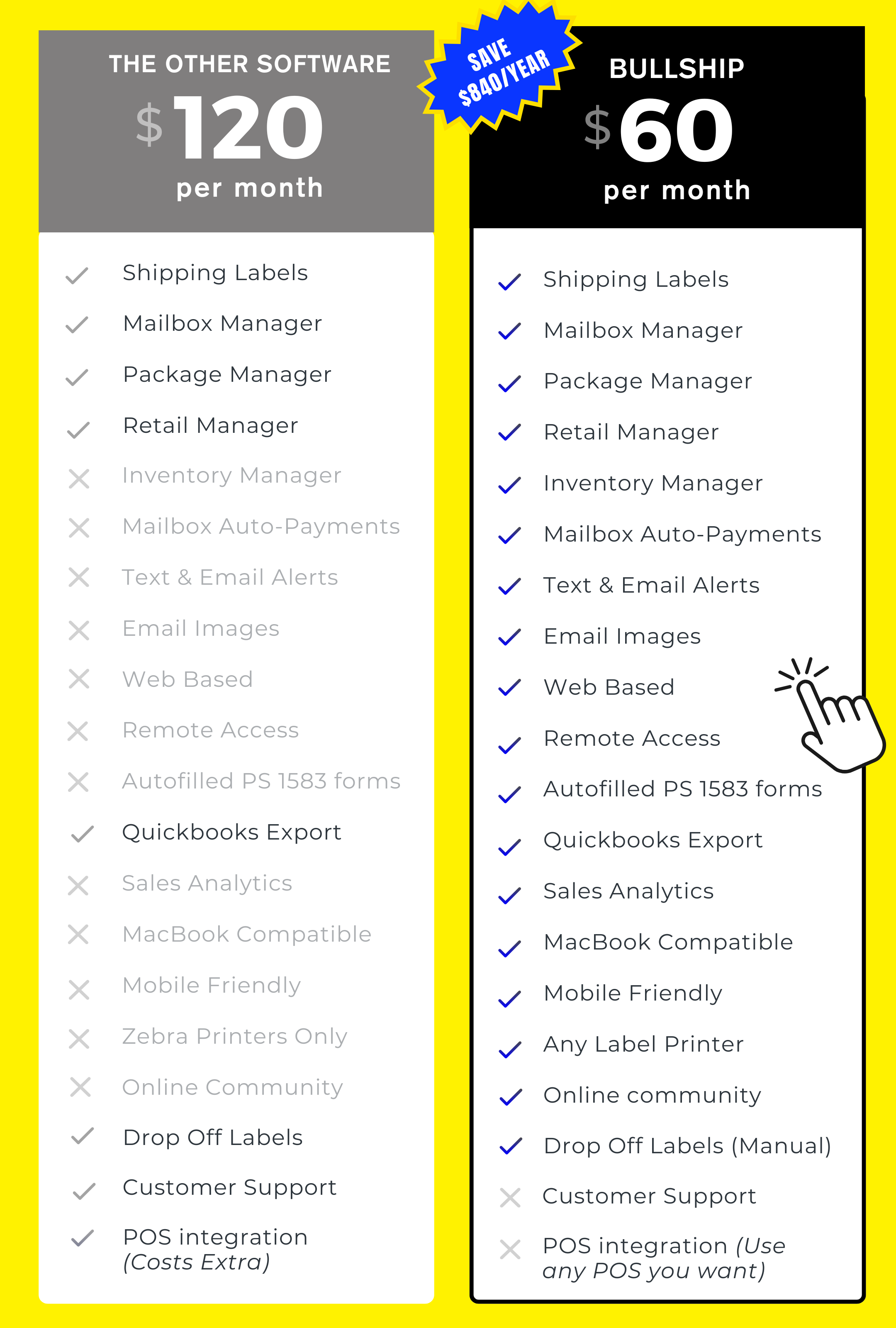 Bullship FAQ | Pack-and-Ship Software Questions Answered — Bullship