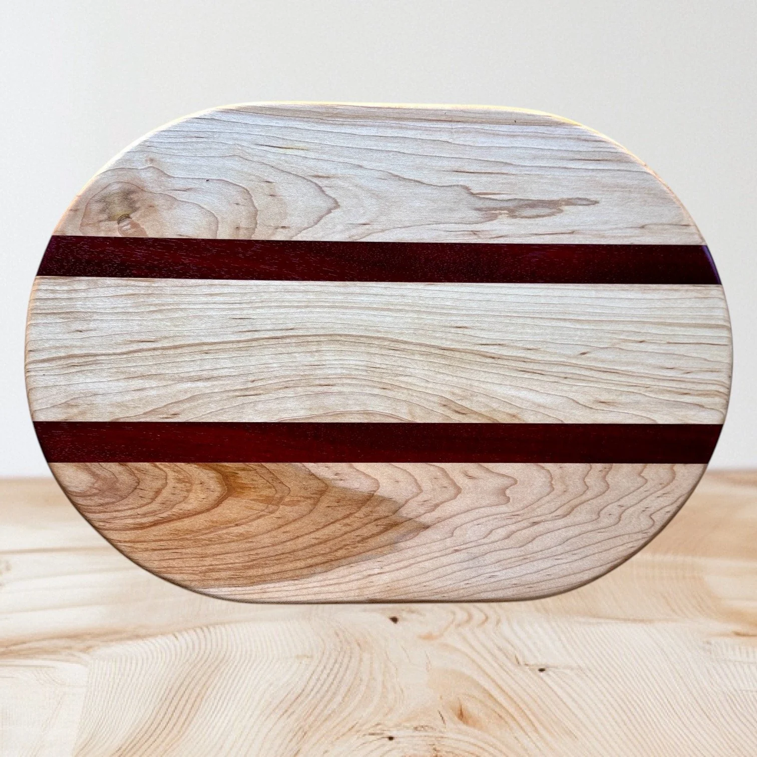 Curly maple charcuterie board — Old Yankee Cutting Boards