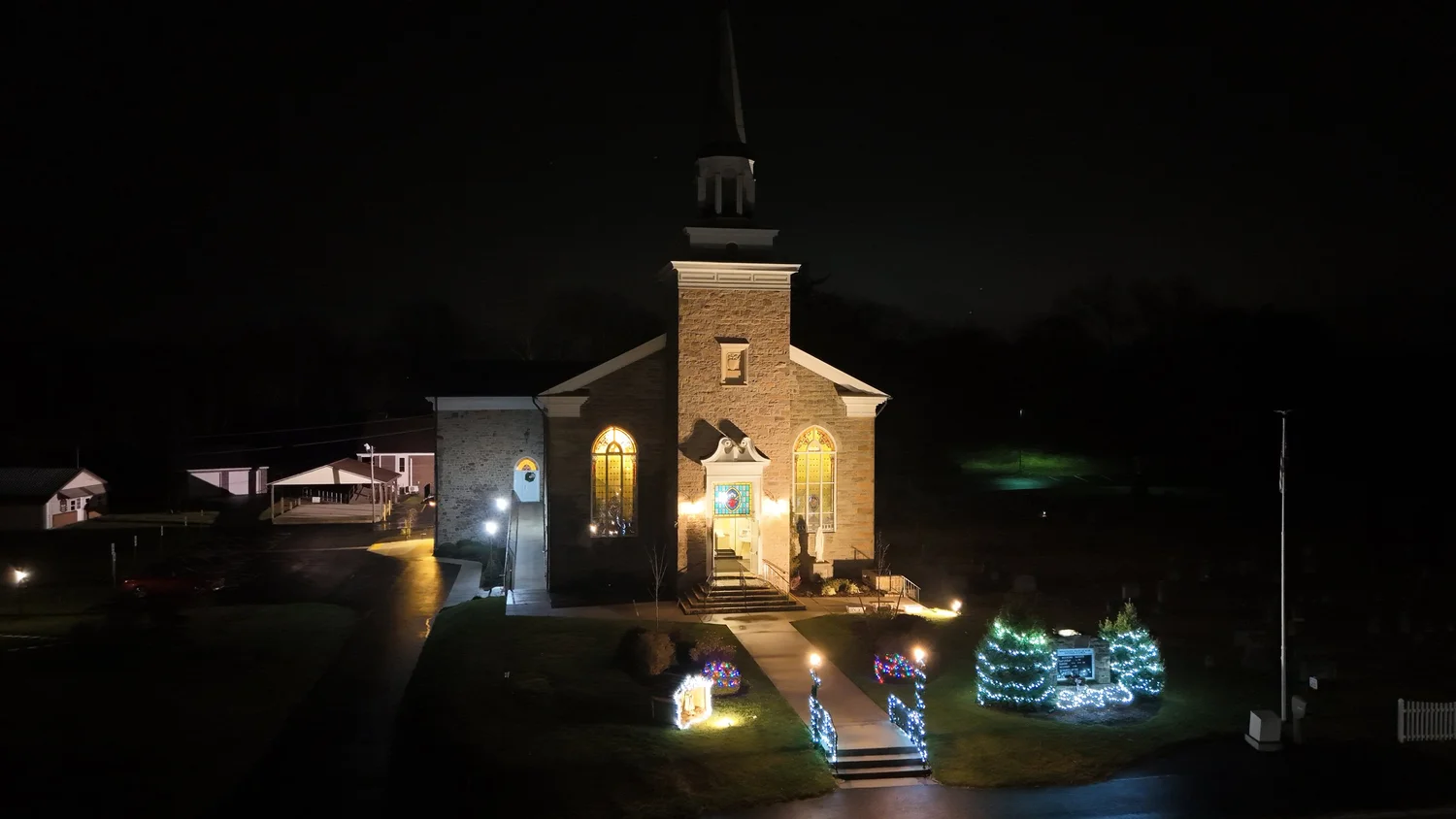 Church Virtual Drone Tour of Immaculate Heart Of Mary Church ...