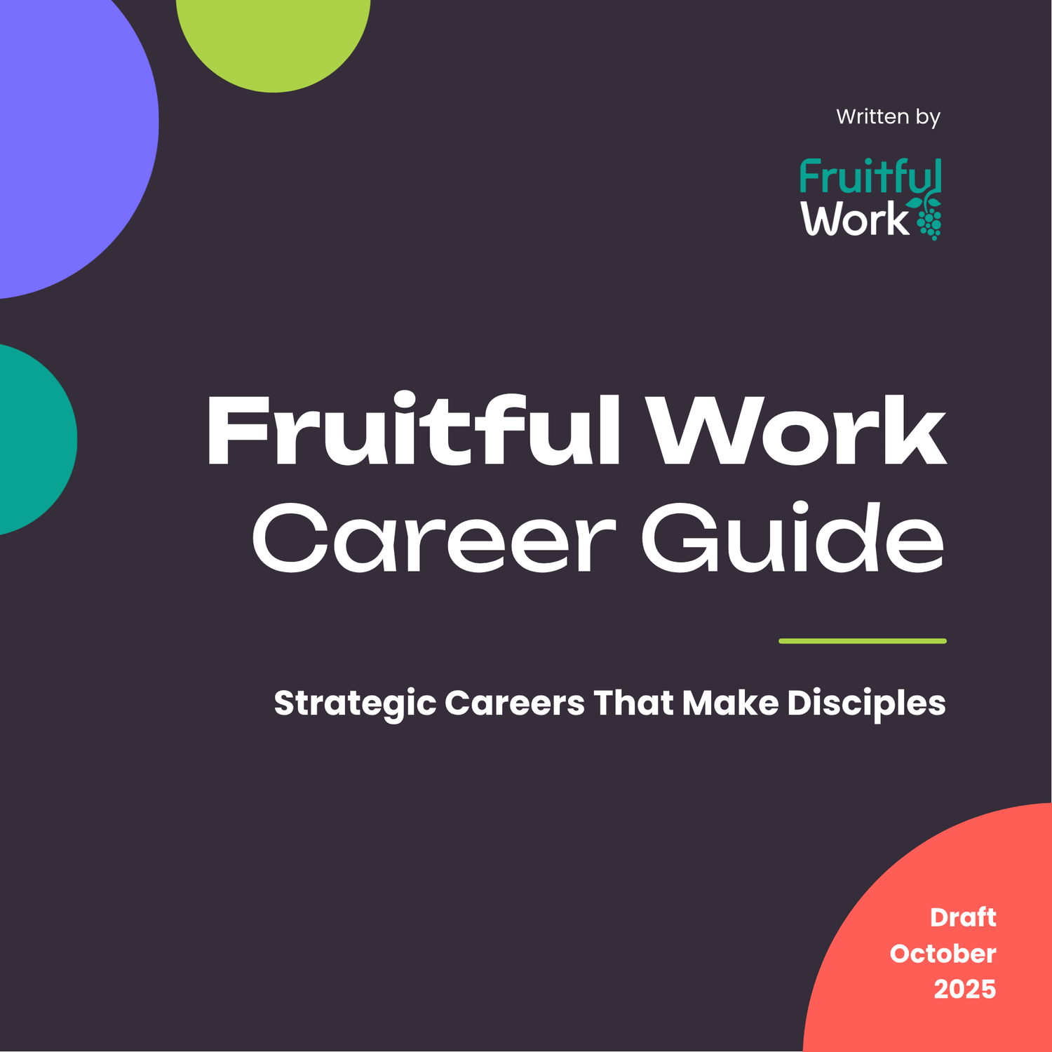 Fruitful Work | All-in Careers for Jesus