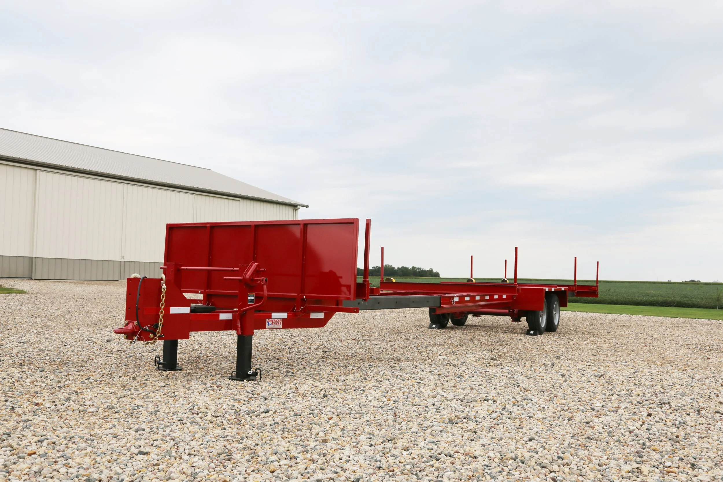 Telescoping Stick Pipe Trailer — Maverick, Inc.